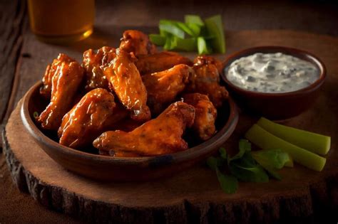 Alitas De Pollo Comida Picante