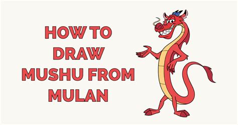 how to draw mushu somewherecheek29