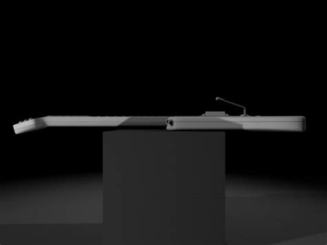 Realistic Guitar Hero Flying V 3d Model