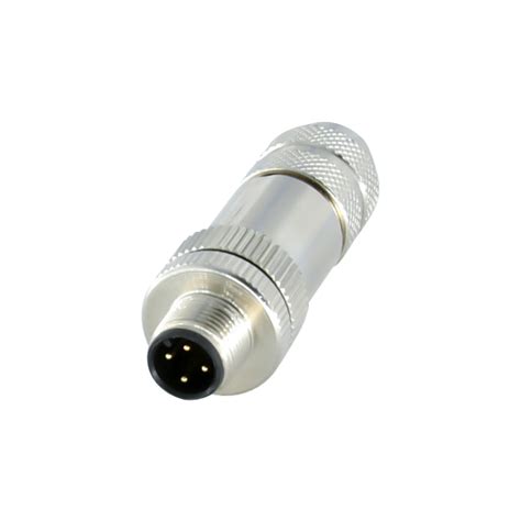 M Series Shielded Metal Assembly Male To Female Pin Plug Cable Connector M