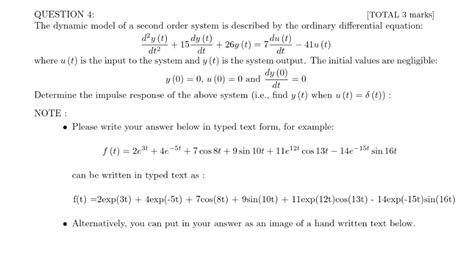 Solved Question 6 Total 3 Marks The Controller Gain K In