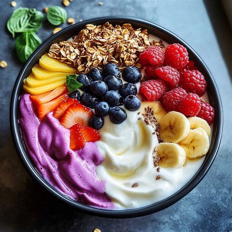 Rainbow Yogurt Bowl Tasty Chow