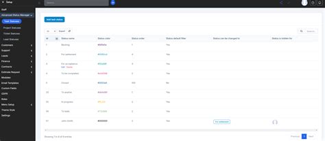 Advanced Status Manager For Perfex Crm By Unlimitechdev Codecanyon