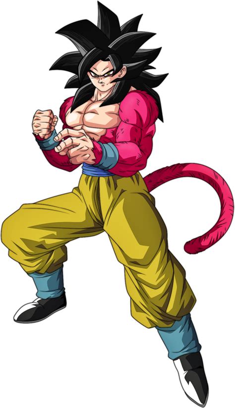 Goku Ssj4 Goku Super Saiyajin 4 Personajes De Dragon Ball