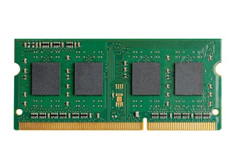 컴퓨터 메모리 모듈의 근접 회로 기판 노트북 용 Sodimm Ddr 스탠드 아트 흰색에 고립되어 있습니다 임의 추출 기억 장치에