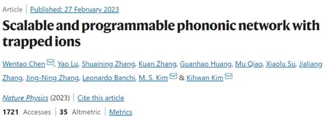 实现大规模玻色子采样器的新路径：中国科学家构建可扩展和可编程声子网络，将分束器操作保真度推进1个数量级 知乎