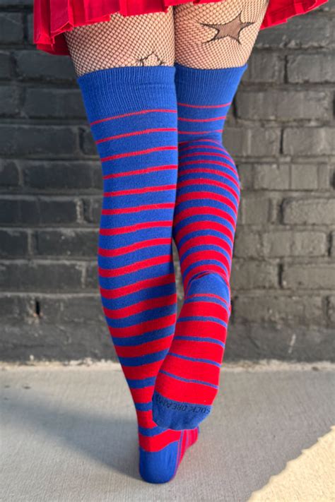 3d Gradient Extraordinary Thigh High Sock Dreams