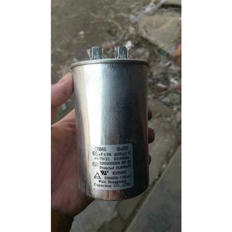 Ready Stock Cbb65 60uf 450vac Air Conditioning Capacitor Motor Capacitor Compressor Working