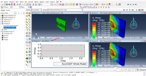 Abaqus实用技巧：后处理云图动画多窗口同步显示abaqus的后处理动画键是哪个键 Csdn博客