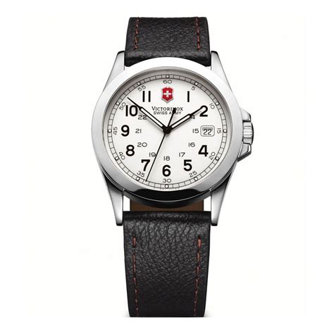 Victorinox Swiss Army 24654 Infantry White Dial Watch Hunter