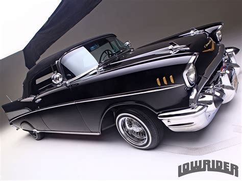 1957 Chevrolet Bel Air Lowrider Custom Tuning Hot Rod Rods