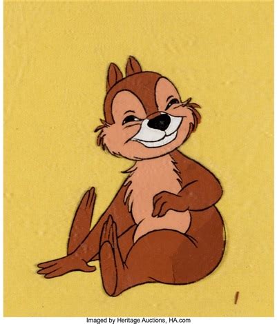 Chip N Dale Chip Production Cel Walt Disney C S By Walt Disney Studios On Artnet