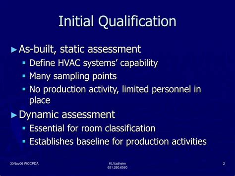 Ppt Aseptic Processing Areas Facility Classification Qualification