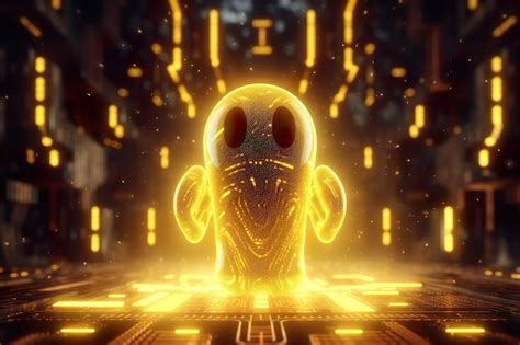 premium ai image pacman in ai generated art arcade classic timeless gaming icon drawing