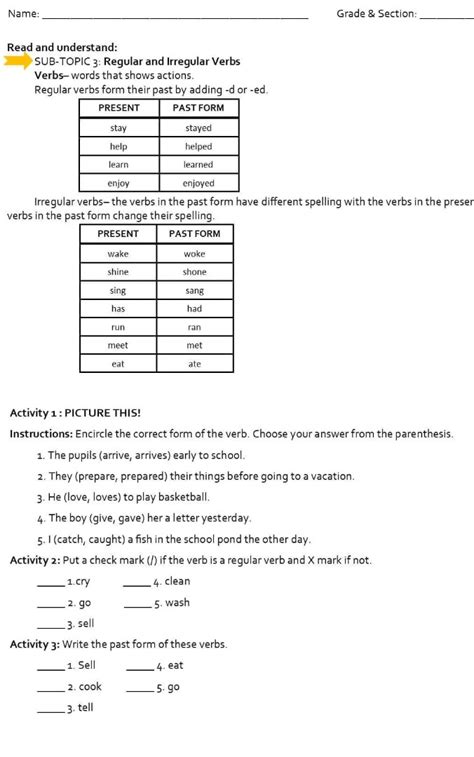 Name Grade Section Read And Understand SUB StudyX