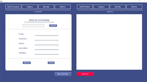 Github Tusarpanja1javabillingsystem This Billing System Is Built On Java Swing Jframe