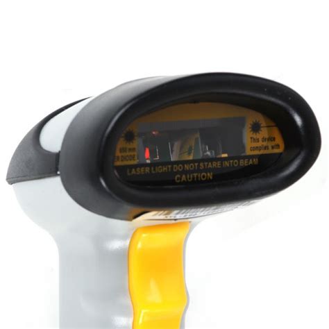 XYL 890 Laser Barcode Scanner Bar Code Reader Decoder Of POS White
