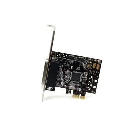 Startech Com S P PCIe Serial Parallel Combo Card W Breakout Cable PEX S P B Zoro