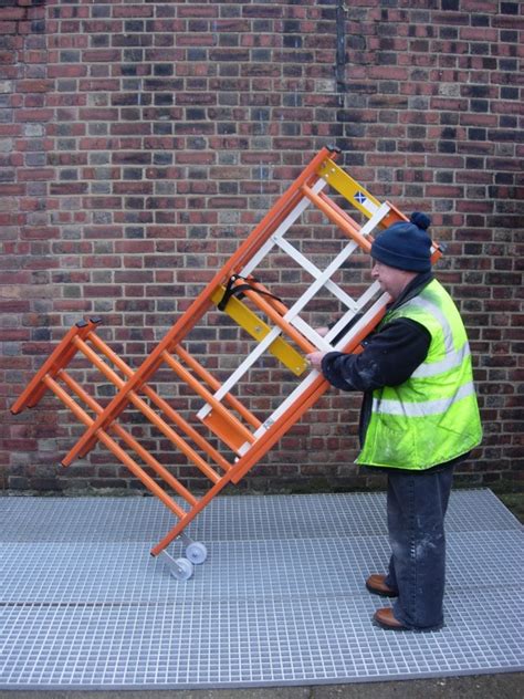 Glass Fibre Grp Podium Steps
