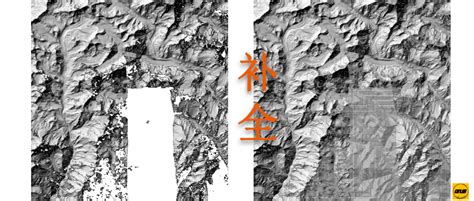 使用 arcgis 补全缺失栅格数据的两个个人经验和效果 区域 方法 空间