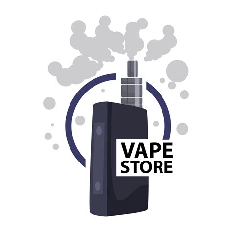 Vape Store Logo Design Template 11669944 Vector Art At Vecteezy