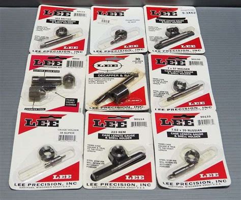 Lee Reloading Tools Includes Case Length Gauge And Shell Holders Cutter