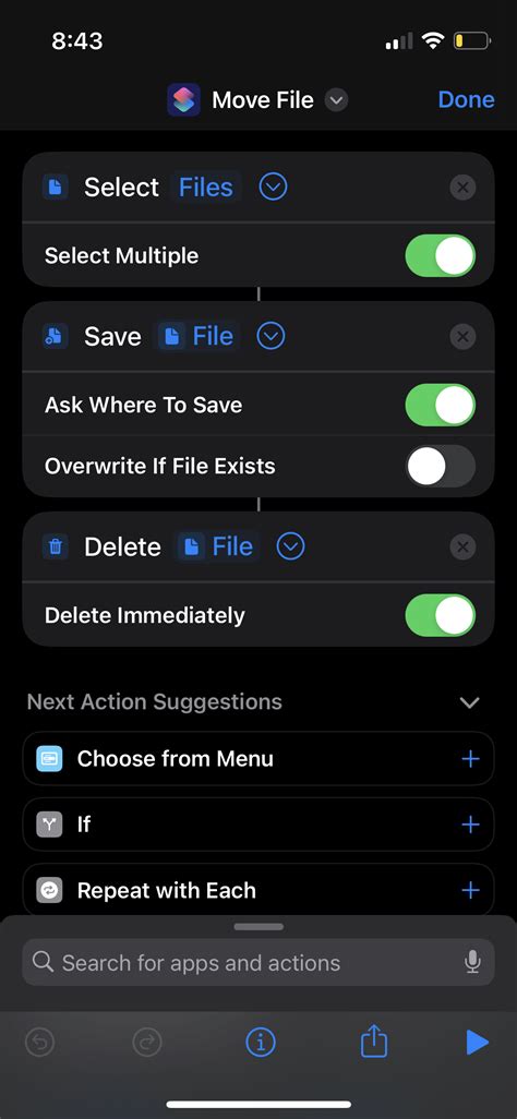 Move Multiple Files Help Rshortcuts