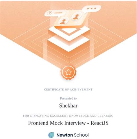 Shekhar Saini On Linkedin Shekhar Cleared Their Frontend Mock