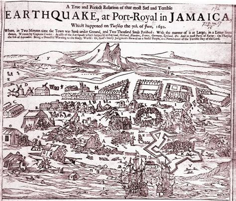 The Sunken Pirate City Of Port Royal Amusing Planet