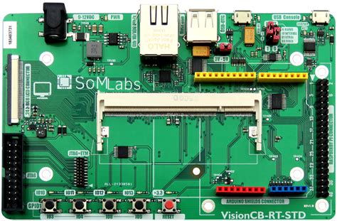 Visioncb Rt Std For Visionsom Rt Carrier Board From Somlabs