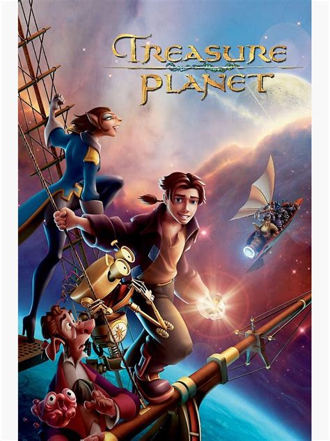 Treasure Planet Poster Greeting Card For Sale By Willstallman Redbubble