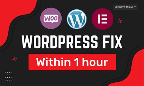 Fix Repair Wordpress Elementor Website Bug Critical Errors Issues