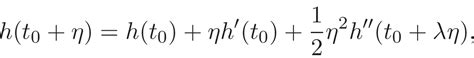 Linear Interpolation Error Bound