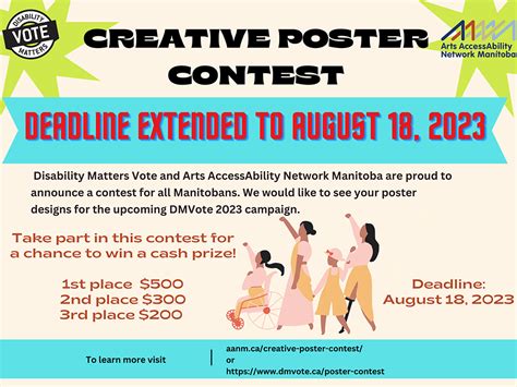 Creative Poster Contest Poster Contest