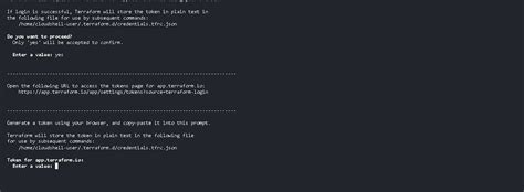 i am not seeing terraform in browser when i tried to use terraform login hcp terraform