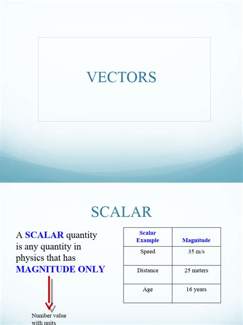 Vectors Pdf Euclidean Vector Physics