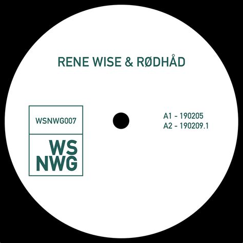 Wsnwg007 Rene Wise And Rødhåd Rødhåd