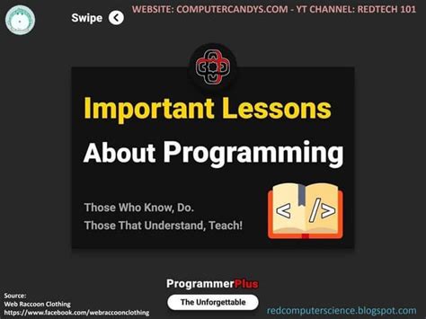 Important Lesson About Programming Computer Technology Computer