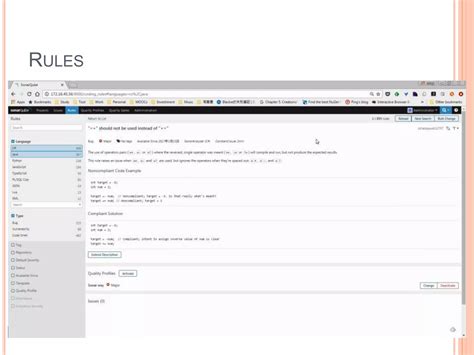 sonarqube the leading platform for continuous code quality pptx