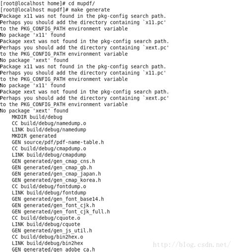 Mupdf For Android编译过程小结mupdf Android 编译 Csdn博客