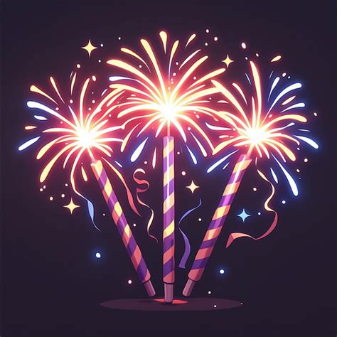 Fireworks Animated  Vectors And Illustrations For Free Download