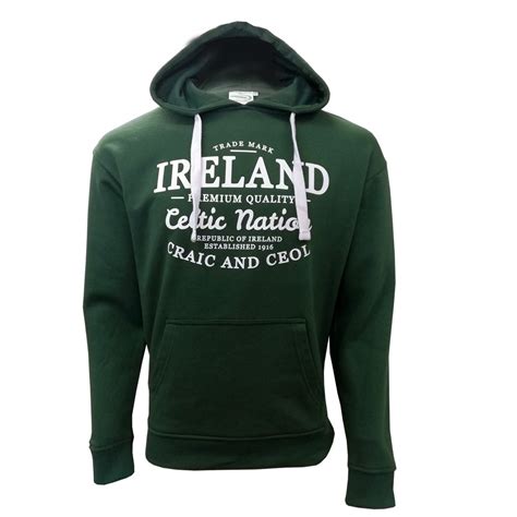 Irish Traditional Craft Celtic Nation Hoodie Clothing Tops At Irish On