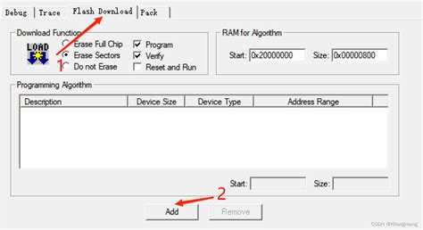 error flash download failed “cortex m3“错误解决办法 error flash download
