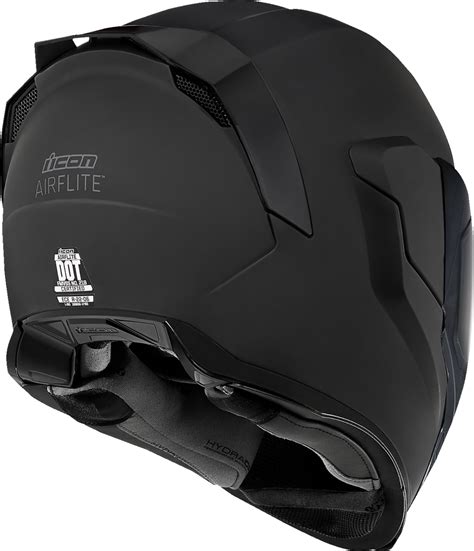 Icon Airflite Dark Full Face Helmet Mc Powersports