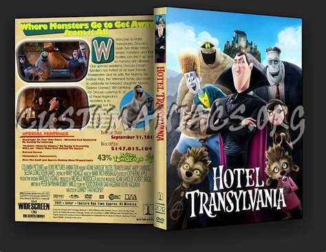 Hotel Transylvania Dvd Cover Dvd Covers And Labels By Customaniacs Id