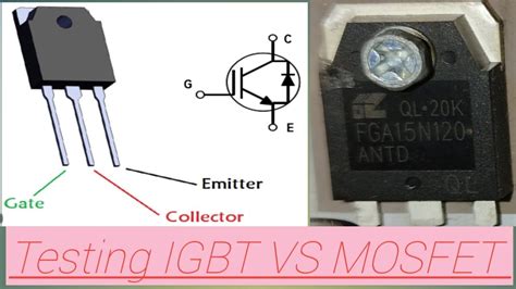Practice On Thyristor Igbt អនុវត្តន៍ ការវាស់រកកំហូច របស់ Igbt Youtube