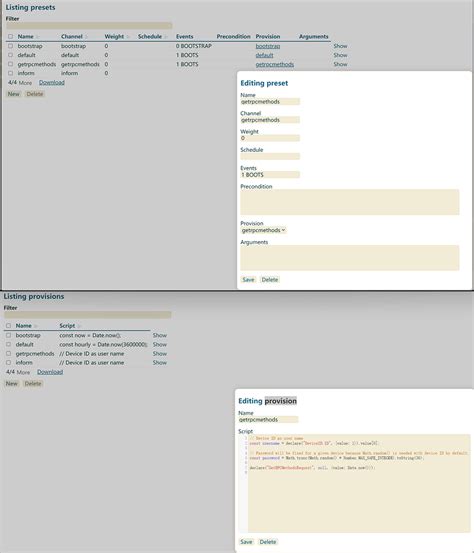how config acs require getrpcmethods genieacs forum