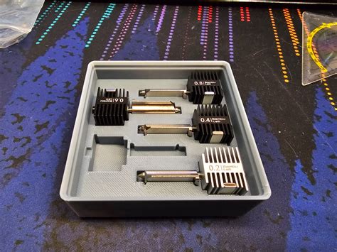 Gridfinity 5 Nozzle Module A1 Mini 2x2 By Precisioncrafts Makerworld