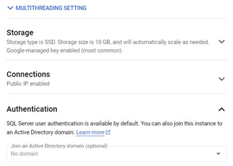 Deploy And Secure A Sql Server Instance On Gcp Managed Service