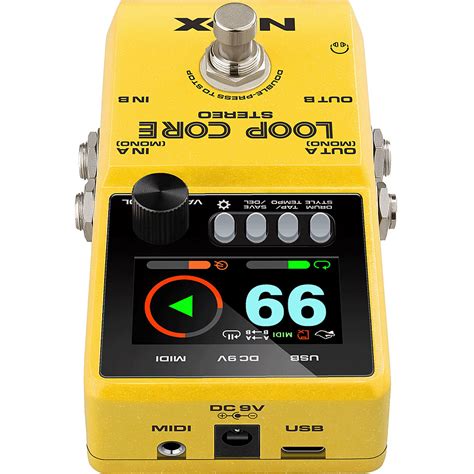 NUX Loop Core Stereo Guitar Effect Musik Produktiv